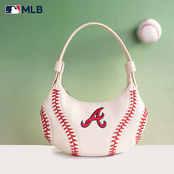 MLB-AB101 MLB Atlanta Braves Team Hobo Bag/Shoulder Bag – MONTANA WEST ...