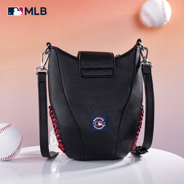 MLB-SF105 MLB San Francisco Giants Team Baseball Stitch Crossbody - Bl ...