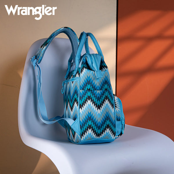 WG2211-9110 Wrangler Aztec Printed Callie Backpack - Jean – MONTANA ...