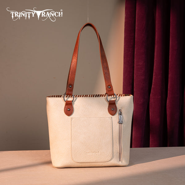 TR192G-8317 Trinity Ranch Concho Collection Concealed Carry Tote ...